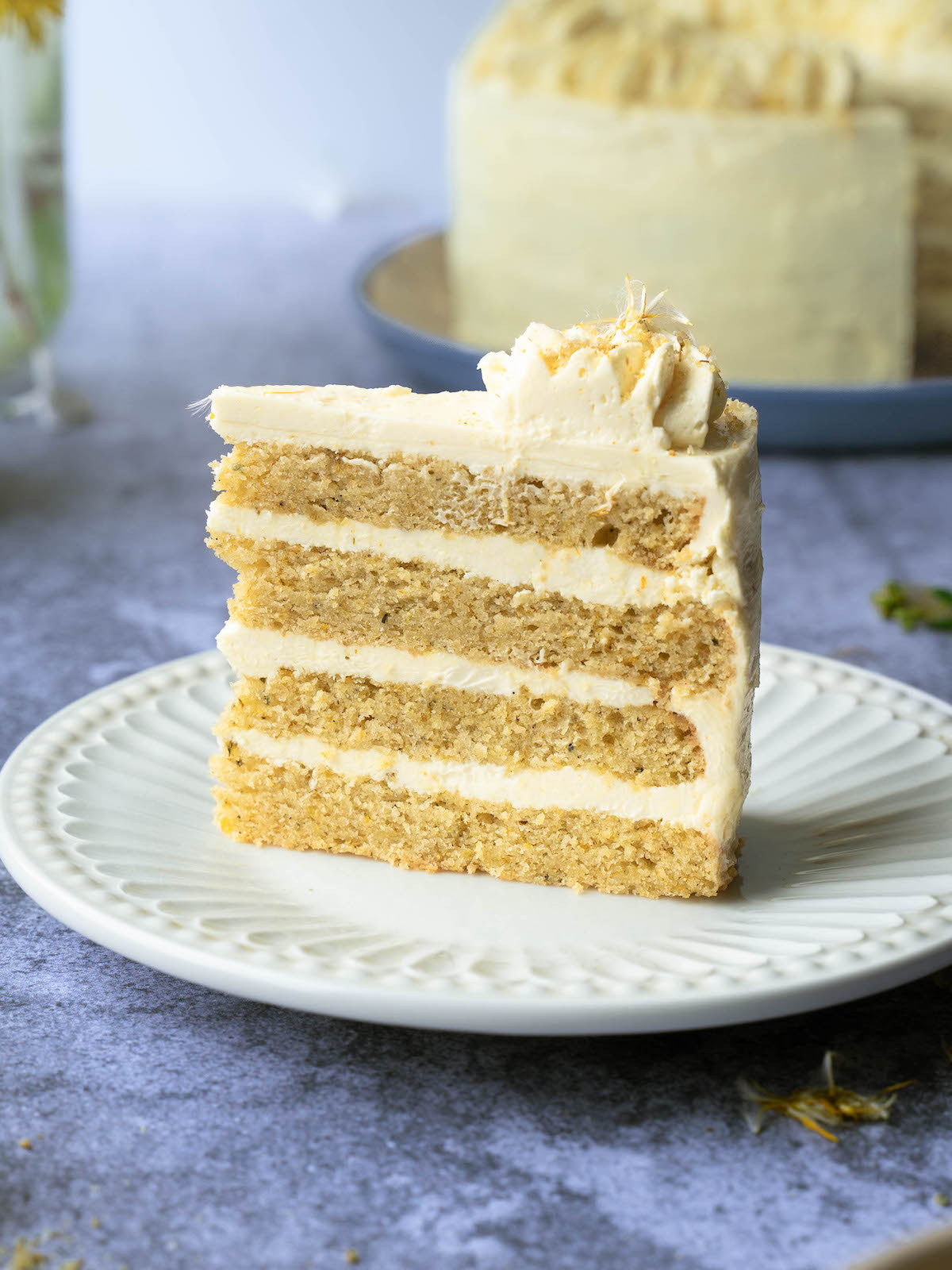 Ultimate Dandelion Cake - Butter Witch