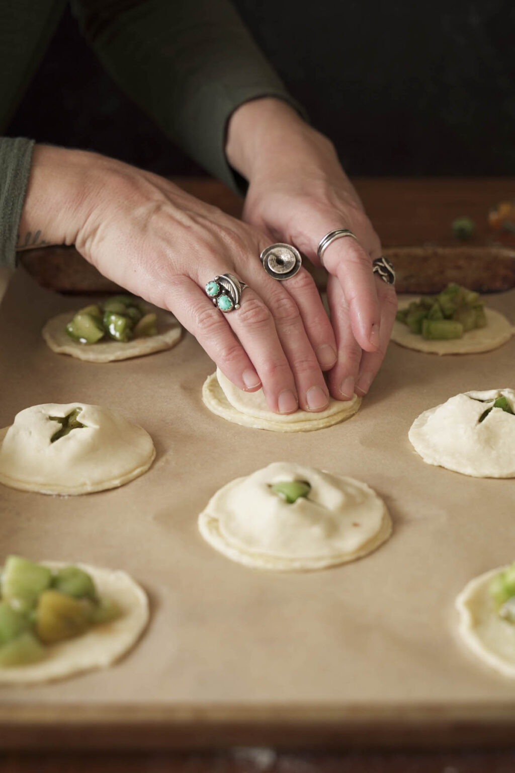 Green Tomato Hand Pies - Butter Witch